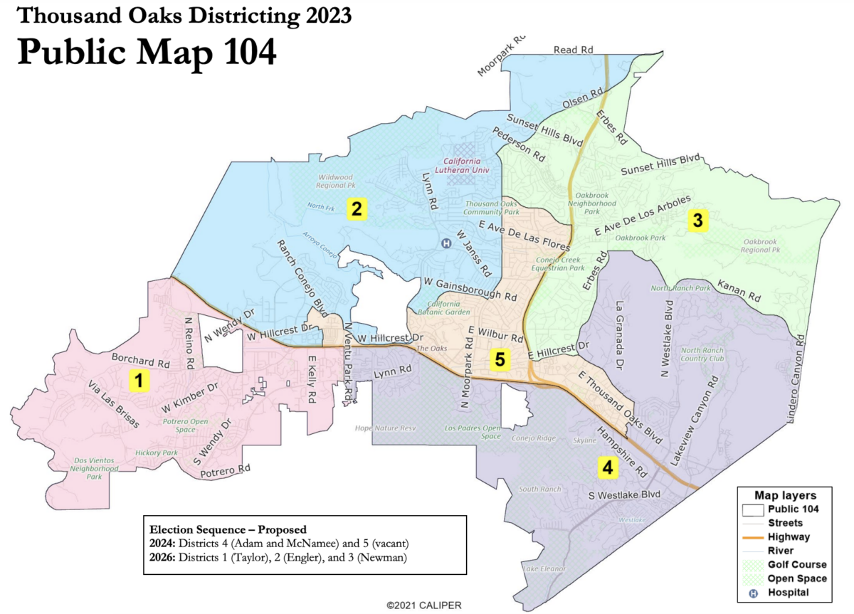 Draft Maps | District Thousand Oaks